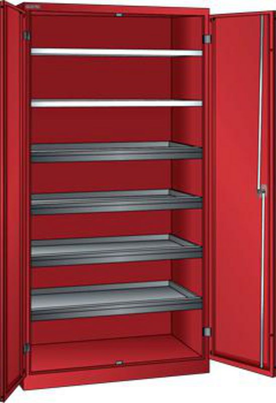 HDC C-Lock 2A 4S 1000/580/1950 HBA R3003 Ruby red RAL 3003 | BRW-CH