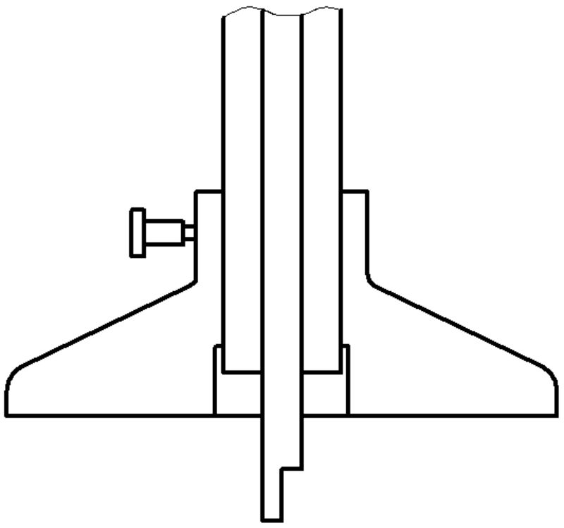 Measuring bridge NERIOX for calipers | BRW