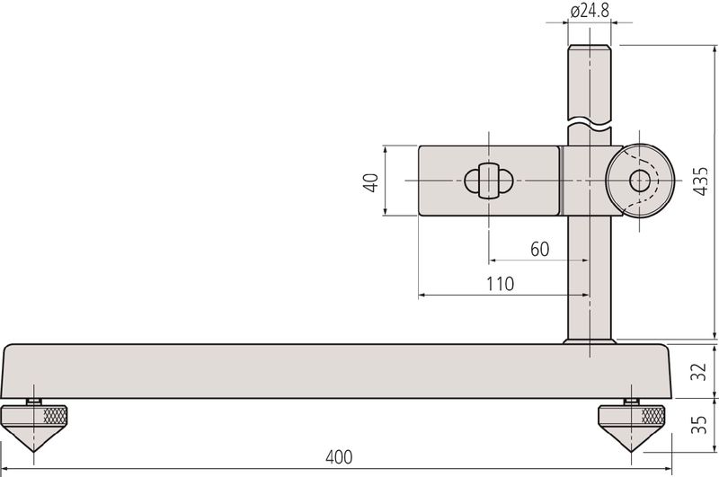 Gerätehalter MITUTOYO | BRW