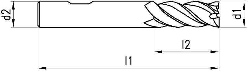 NERIOX VHM-Eck-/ Nutfräser | BRW