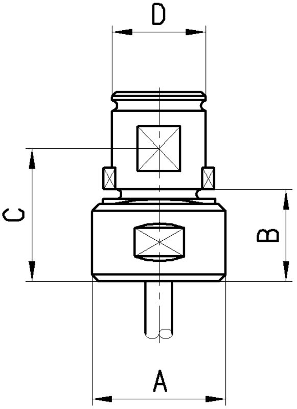 Quick-change adapter TF series: for Rubber-Flex collets | BRW