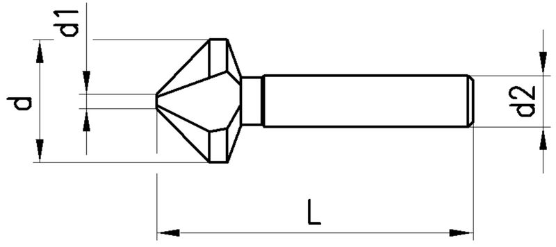FUTURO Countersink 90° Anti-vibration | BRW-CH