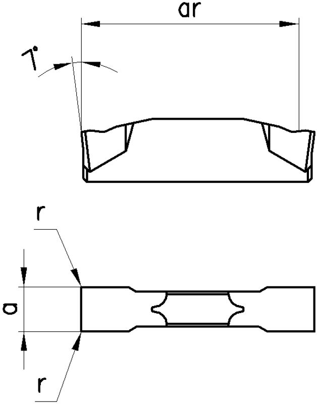 COROMANT Indexable insert CORO-CUT | BRW
