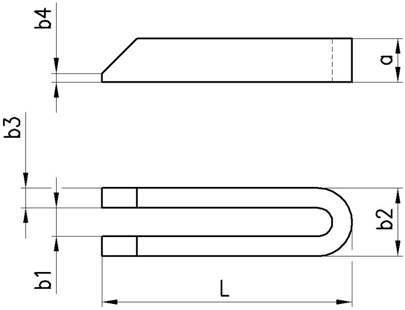 AMF Bride à fourche simple | BRW