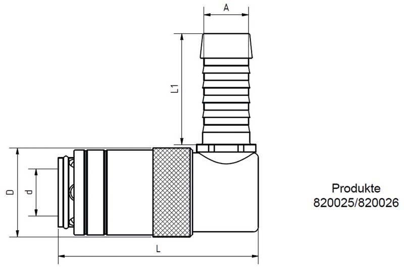 Quick release couplings NERIOX form D | BRW