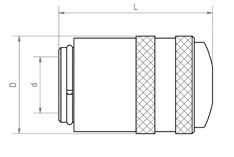 Blindkupplung NERIOX Form H | BRW