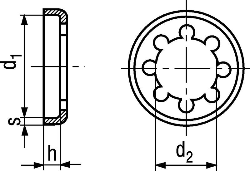 Toothed lock washers for Dubo® rings | BRW