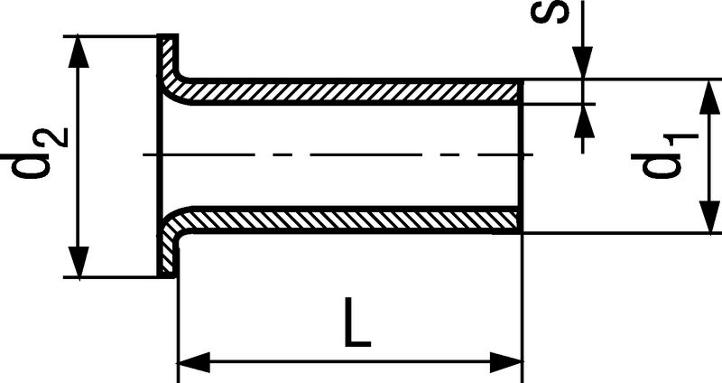 Hohlnieten aus Rohr gefertigt | BRW-CH