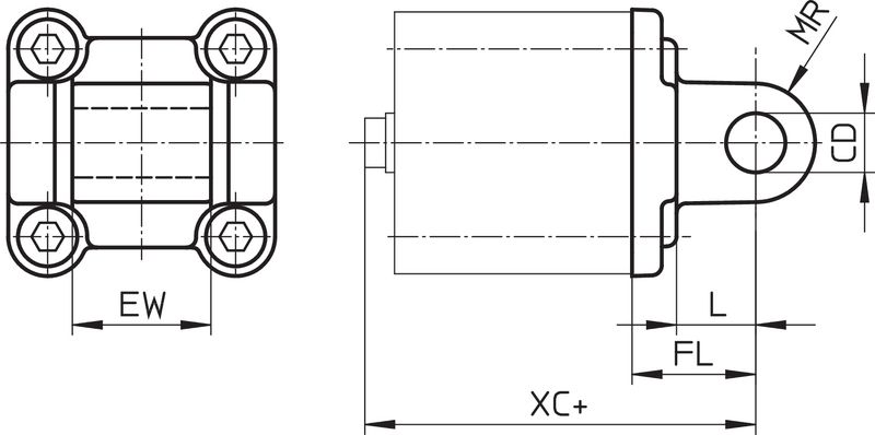 Schwenkflansch FESTO SNCL | BRW