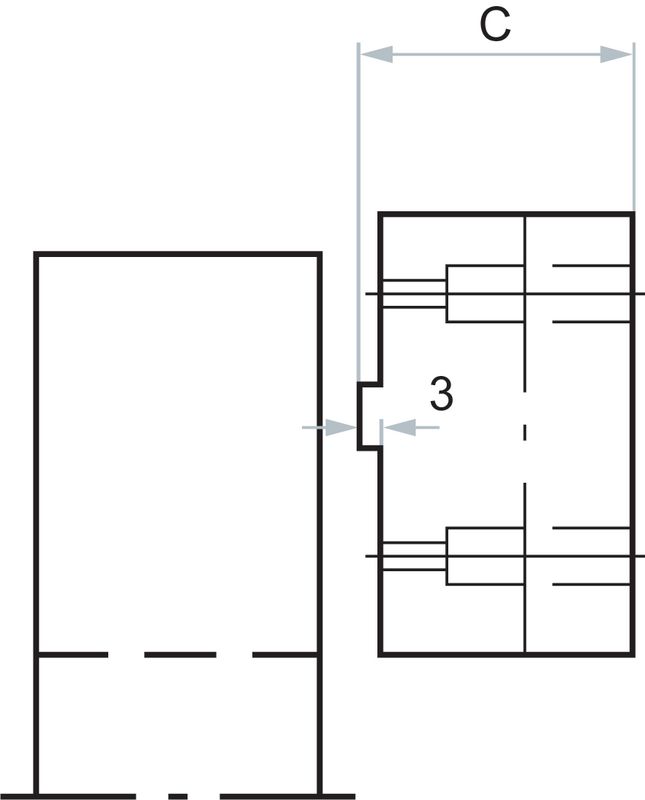 Top jaw RÖHM, special height | BRW